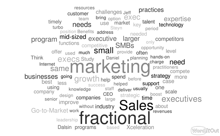 A Practical Guide to Using Fractional Marketing and Sales Execs: What ...