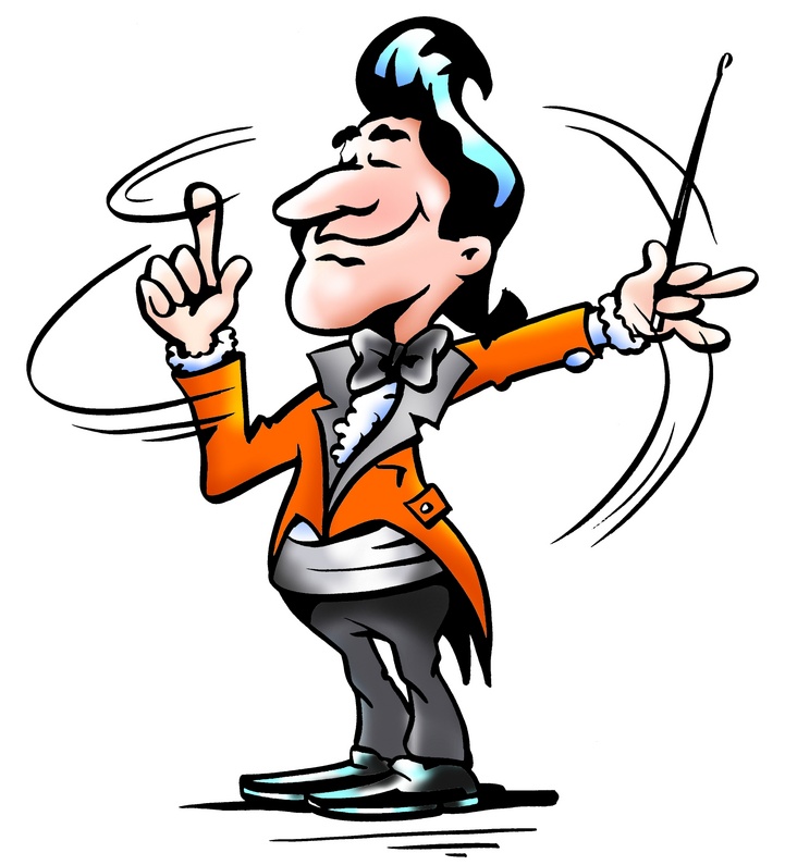Orchestra Conductor Cartoon